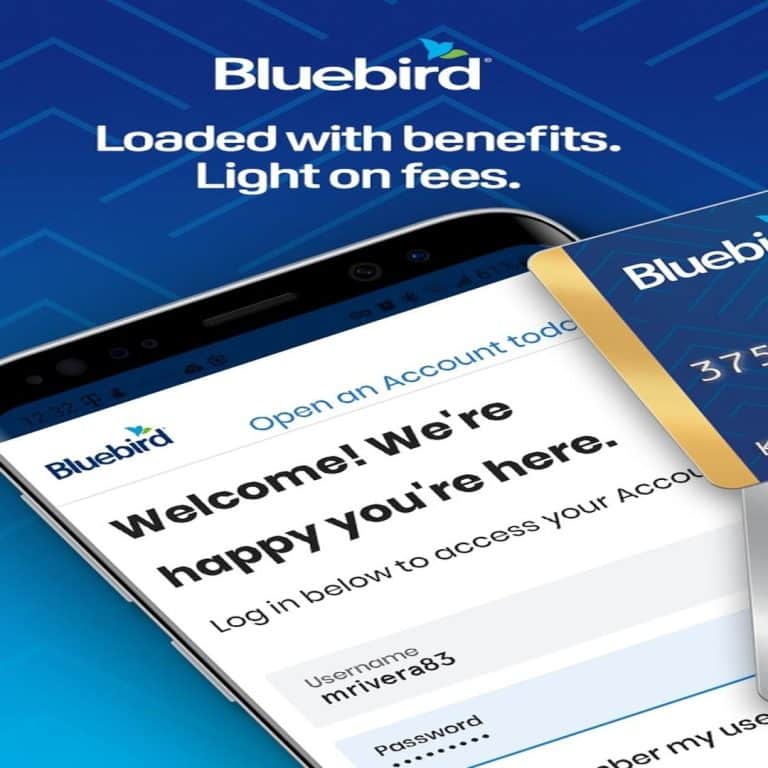 Get Bluebird Bank No Monthly Fees Convenient | MyReadyBank